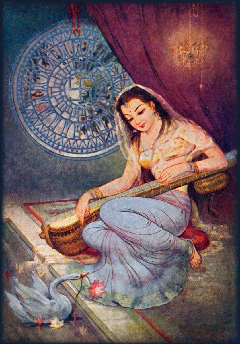 Saraswati, Goddess of learning and arts